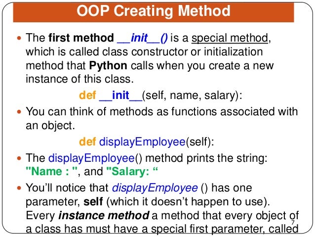 Its 16163 Module 7 Introduction To Object Oriented Programming Basics