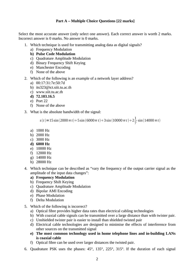 Its323 y09s1e01 midterm-exam-answers | PDF