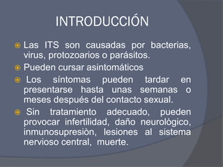 infeccion transmision sexual adolescente | PDF