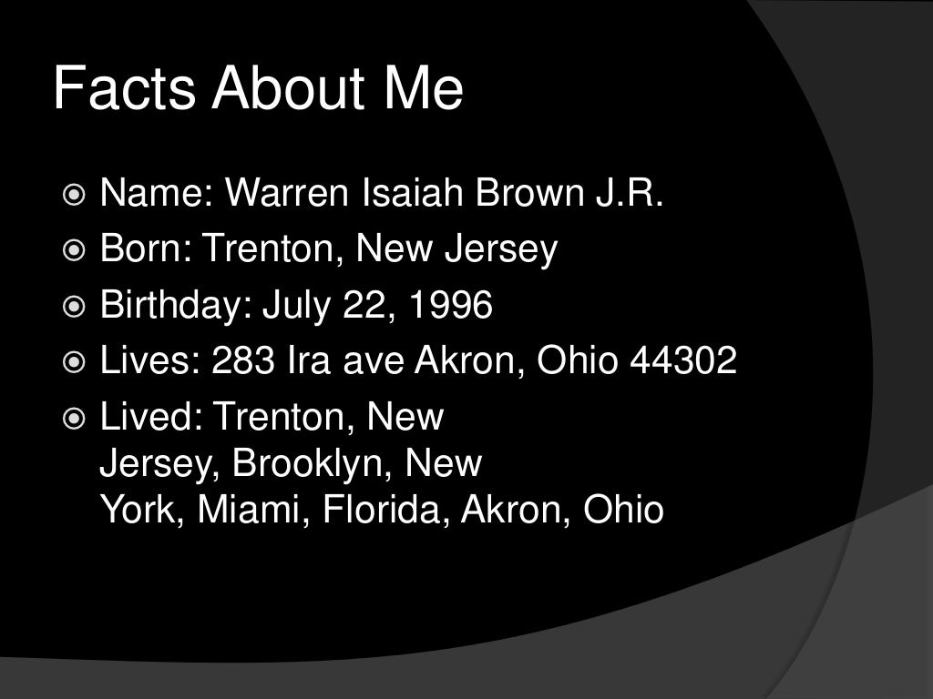 It s All About Me Powerpoint