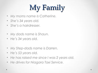 It’s all about me power point | PPT