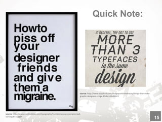 It's all about typography | PPT