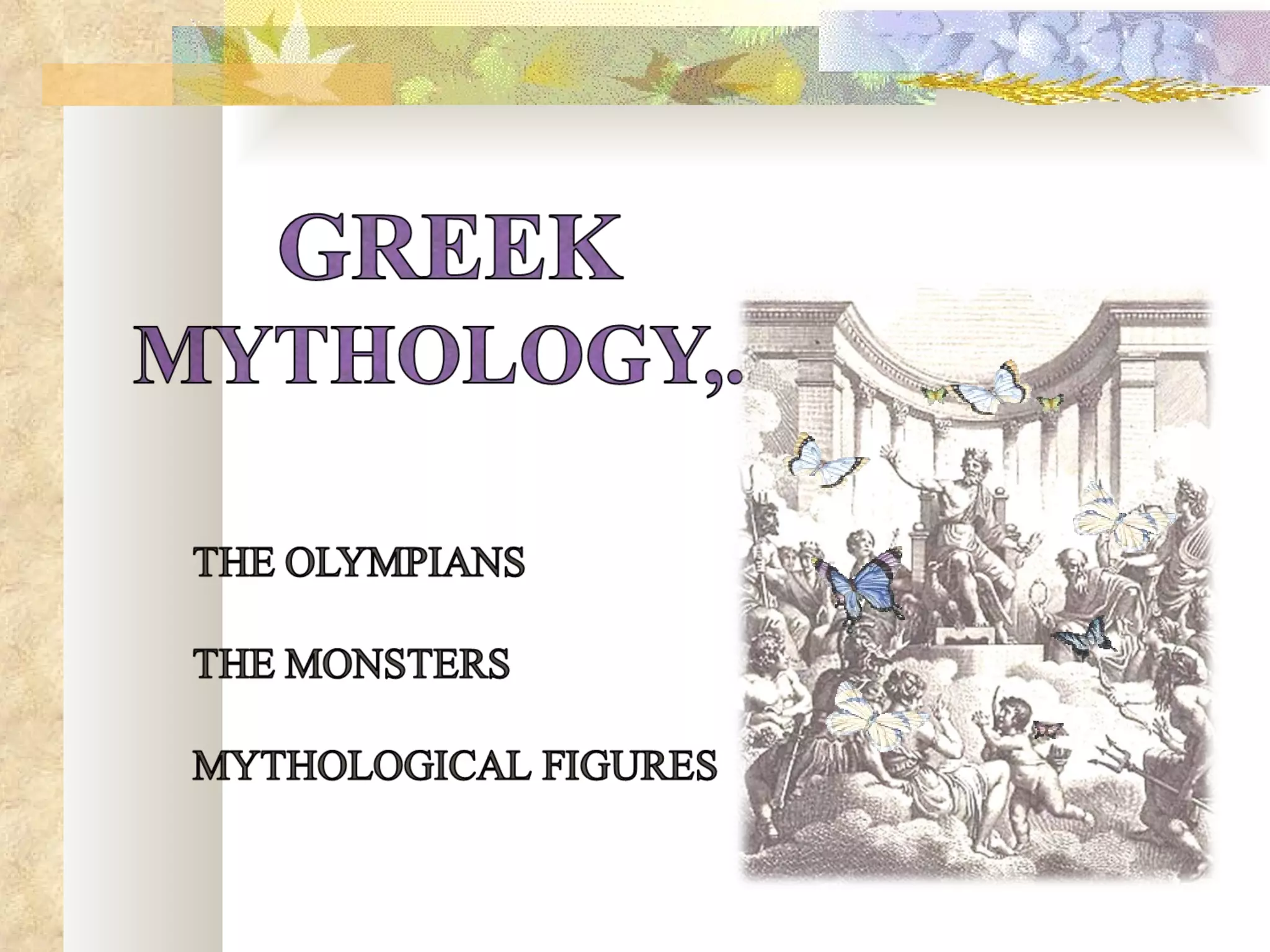 greek mythology | PPT
