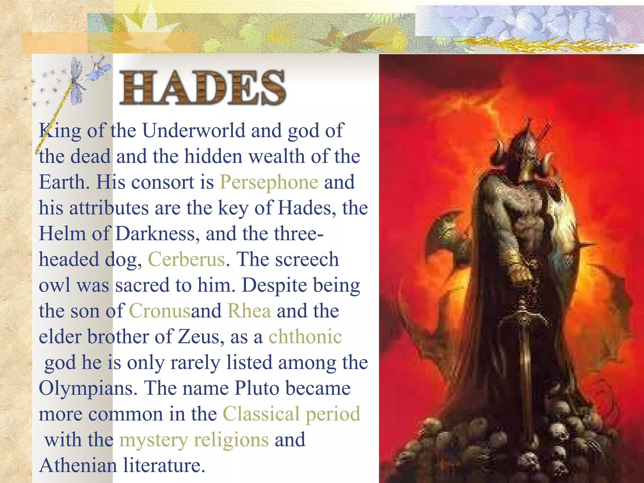 greek mythology | PPT