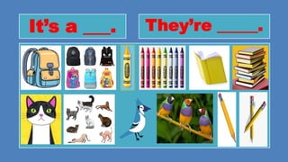 Difference between the usage of It's and They're | PPT
