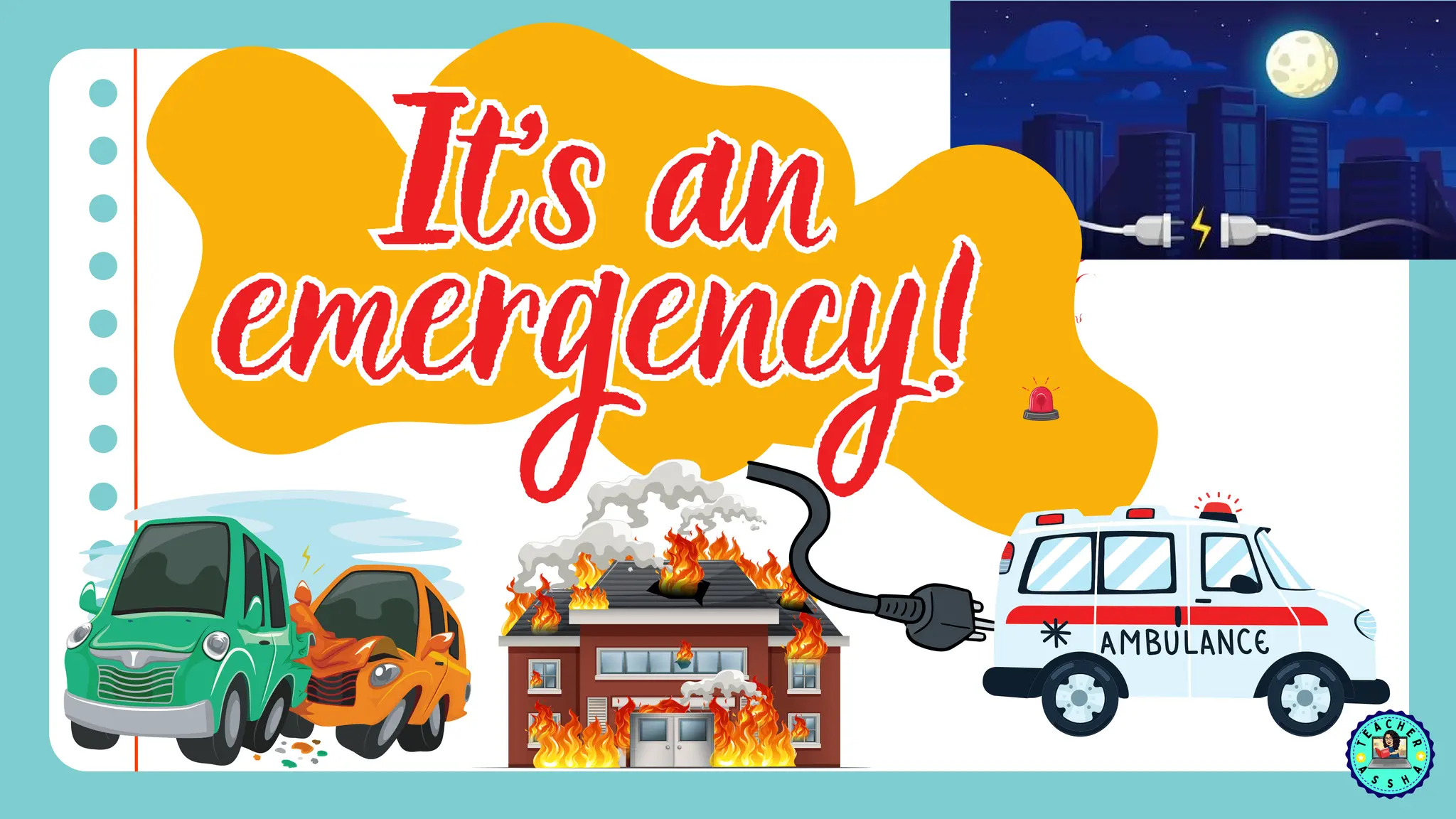 It's an Emergency! Flashcards year 6 english | PDF