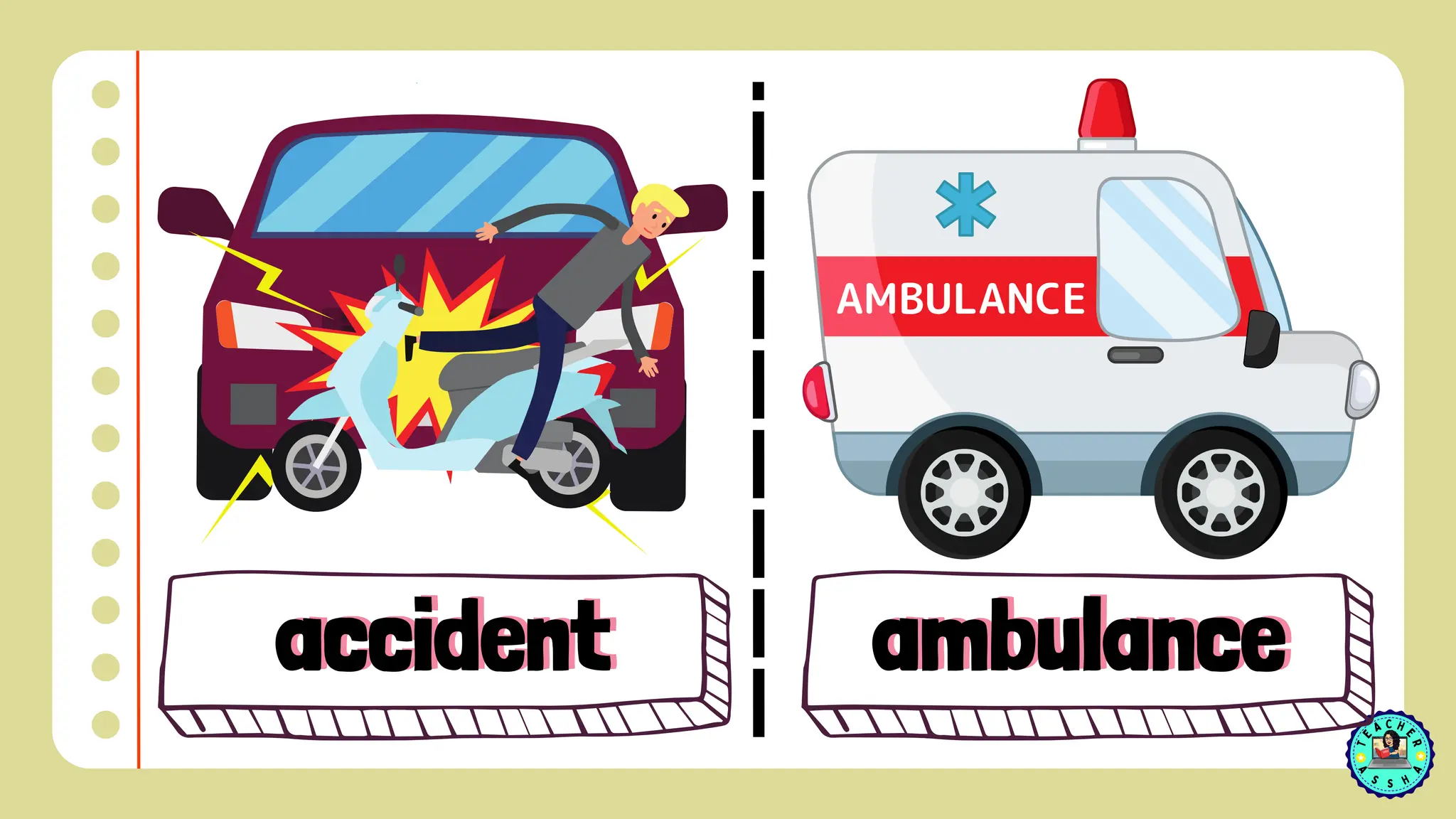 It's an Emergency! Flashcards year 6 english | PDF