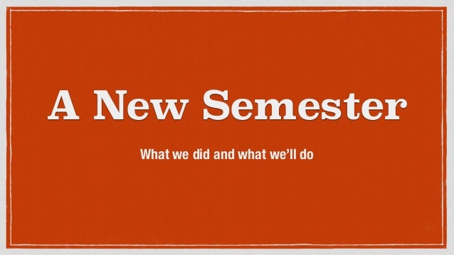 Semester