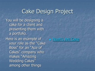 It's a piece of cake cny 2012 cake design | PPTX