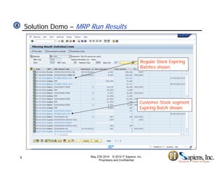 Batch Expiration Date Management in SAP MRP/MPS | PDF