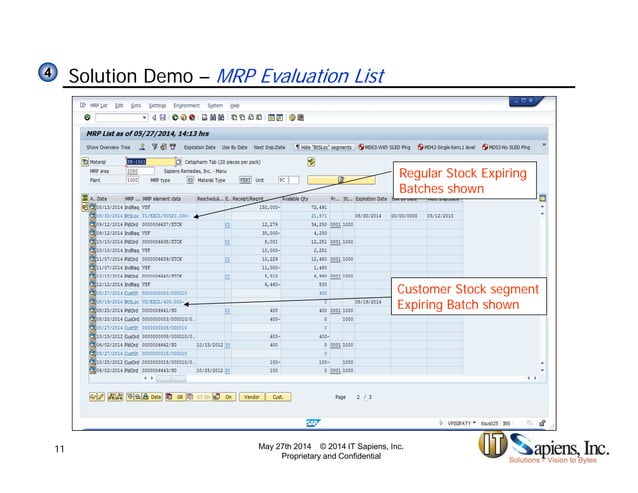 SAP MRP/MPS - Batch Expiration Date Management | PDF