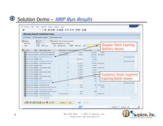 Shelf Life Planning in SAP MRP/MPS | PDF
