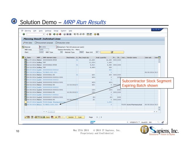 Shelf Life Planning in SAP MRP/MPS | PDF