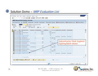 Shelf Life Planning in SAP MRP/MPS | PDF
