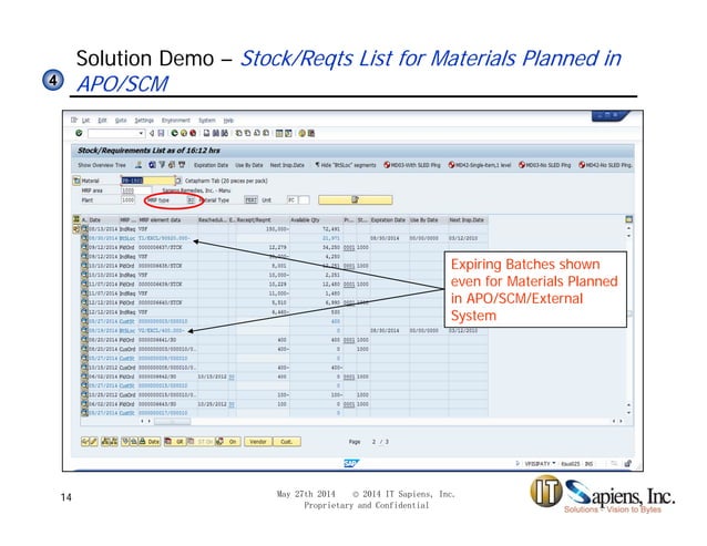 Shelf Life Planning in SAP MRP/MPS | PDF