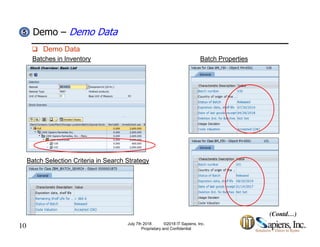 Batch Determination Based Delivery ATP and Auto Delivery Quantity ...