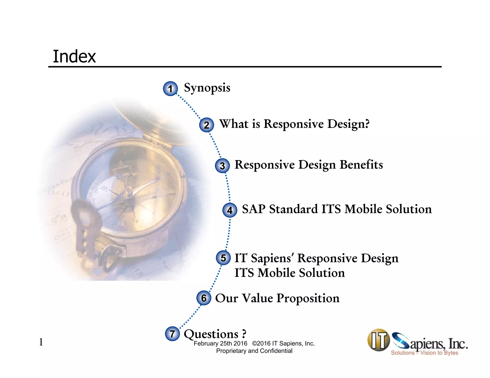 IT Sapiens-SAP ITS Mobile Solution With Responsive Design for Multi ...