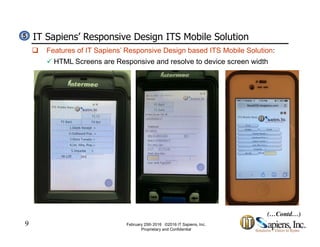 IT Sapiens-SAP ITS Mobile Solution With Responsive Design for Multi Device Adaptation | PDF
