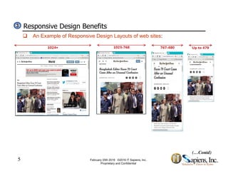 IT Sapiens-SAP ITS Mobile Solution With Responsive Design for Multi Device Adaptation | PDF