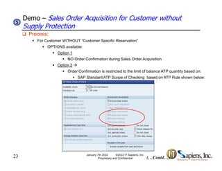 "Simple & Effective" Supply Protection Solution in SAP ERP | PDF