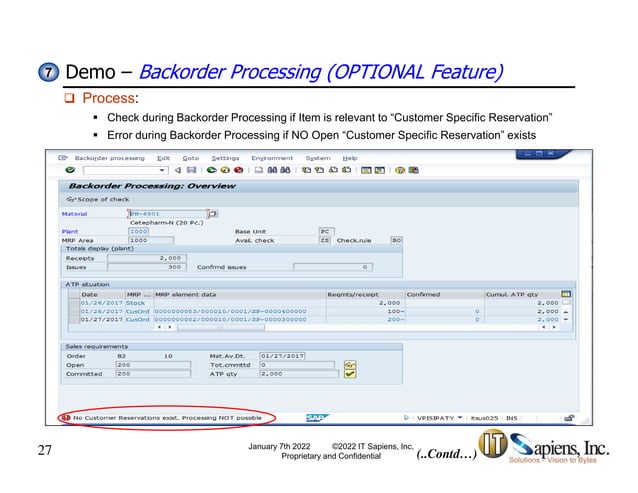 "Simple & Effective" Supply Protection Solution in SAP ERP | PDF