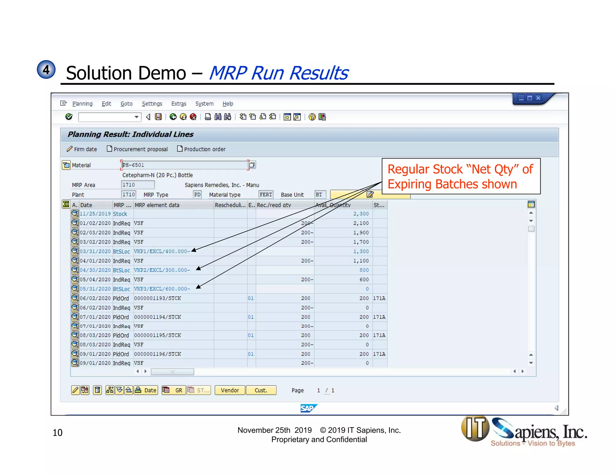 Shelf Life Planning in S/4 HANA Classic MRP | PDF