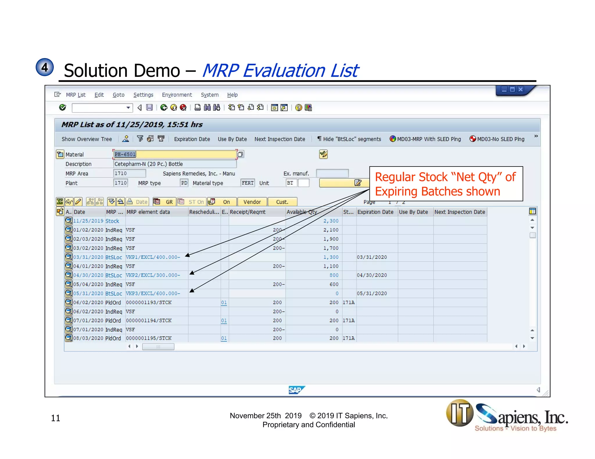 Shelf Life Planning in S/4 HANA Classic MRP | PDF