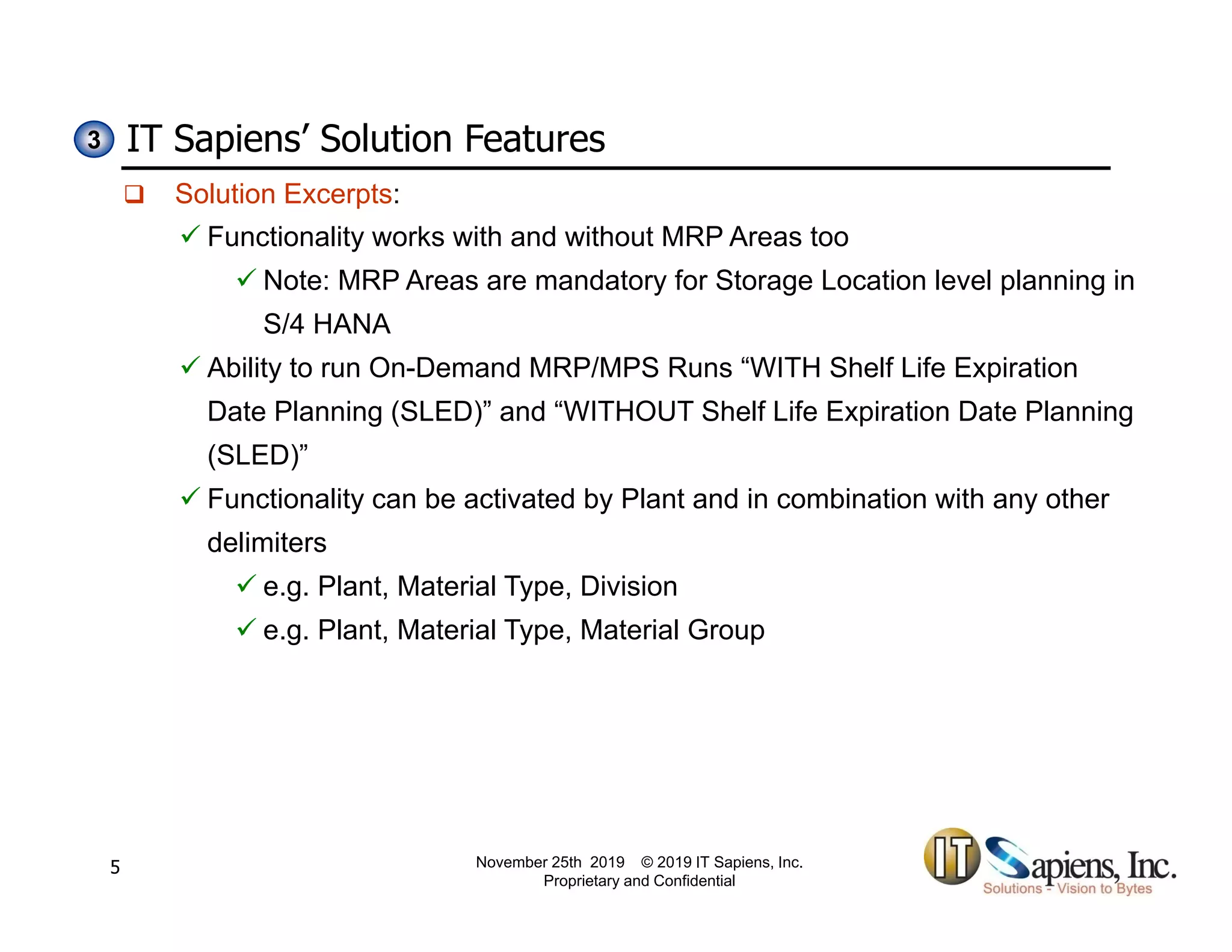 Shelf Life Planning in S/4 HANA Classic MRP | PDF