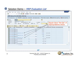 Shelf Life Planning in S/4 HANA Classic MRP | PDF