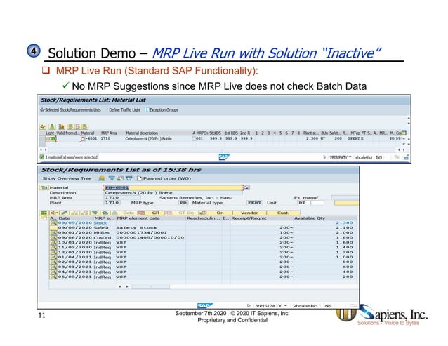 Shelf Life Planning in SAP S/4 HANA "MRP Live" | PDF | Computer ...