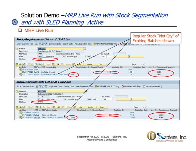 Shelf Life Planning in SAP S/4 HANA "MRP Live" | PDF | Computer ...