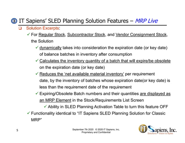 Shelf Life Planning in SAP S/4 HANA "MRP Live" | PDF | Computer ...