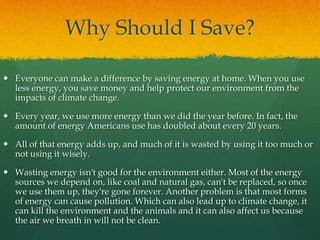 It save electricity | PPTX
