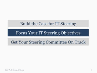 establish an effective it steering committee | PPT