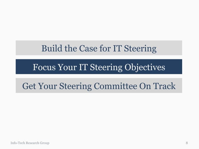 establish an effective it steering committee | PPT | IT and Internet ...