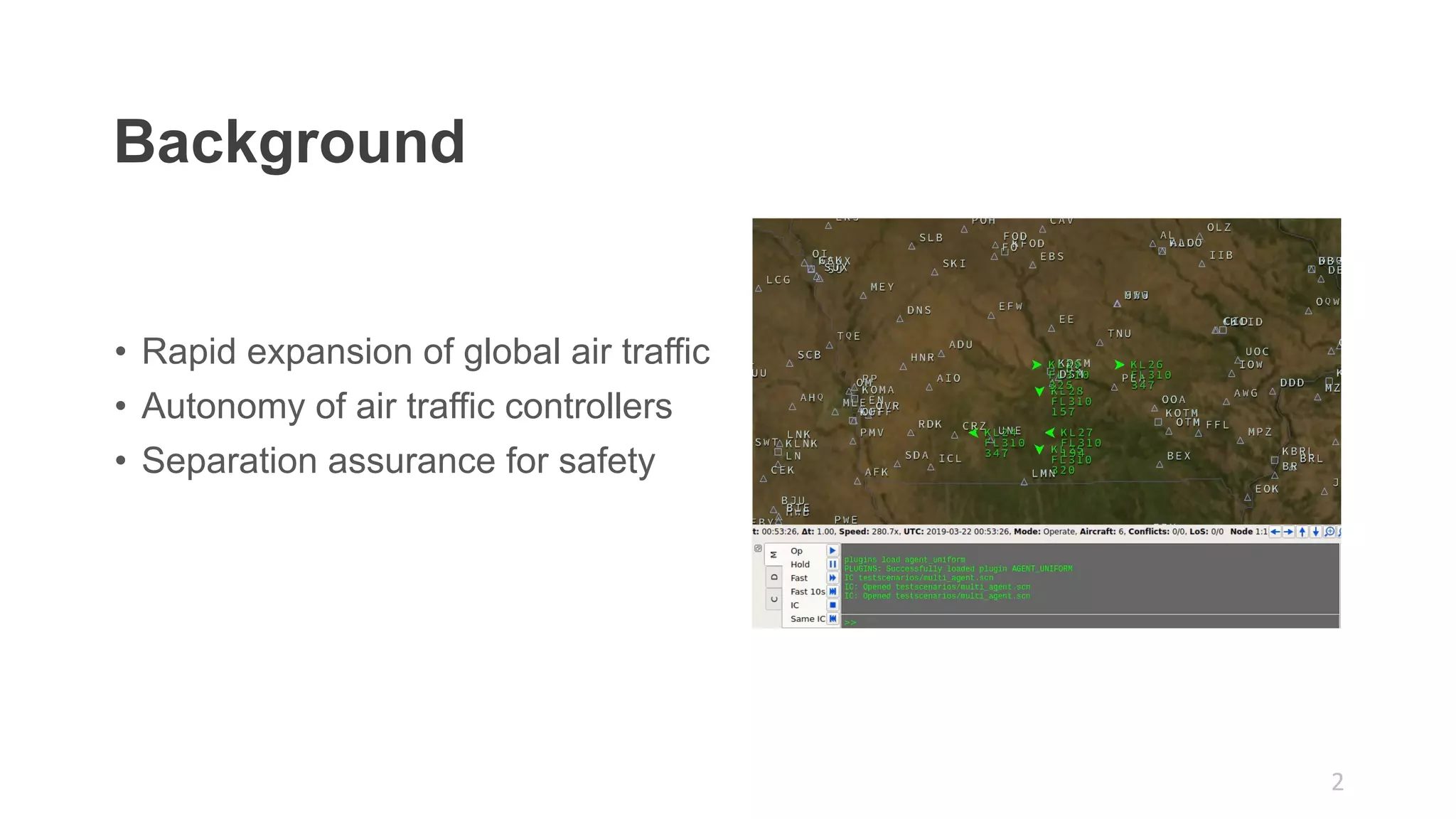 Safety Enhancement for Deep Reinforcement Learning in Autonomous Separation Assurance | PPT