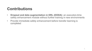 Safety Enhancement for Deep Reinforcement Learning in Autonomous Separation Assurance | PPT