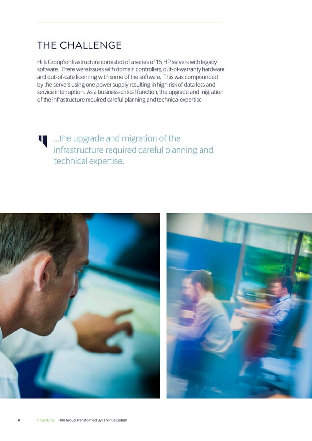 CASE STUDY: Hills Group Transformed by Virtualisation | PDF