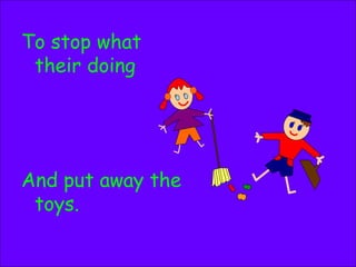 Preschool Clean Up Time