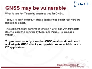 FOSTER ITS _ a trusted GNSS module to secure ITS application | PDF
