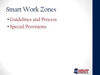 MDOT ITS Design Manual | PPTX