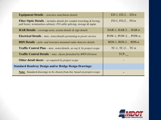 MDOT ITS Design Manual | PPTX