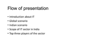 It sector | PPTX