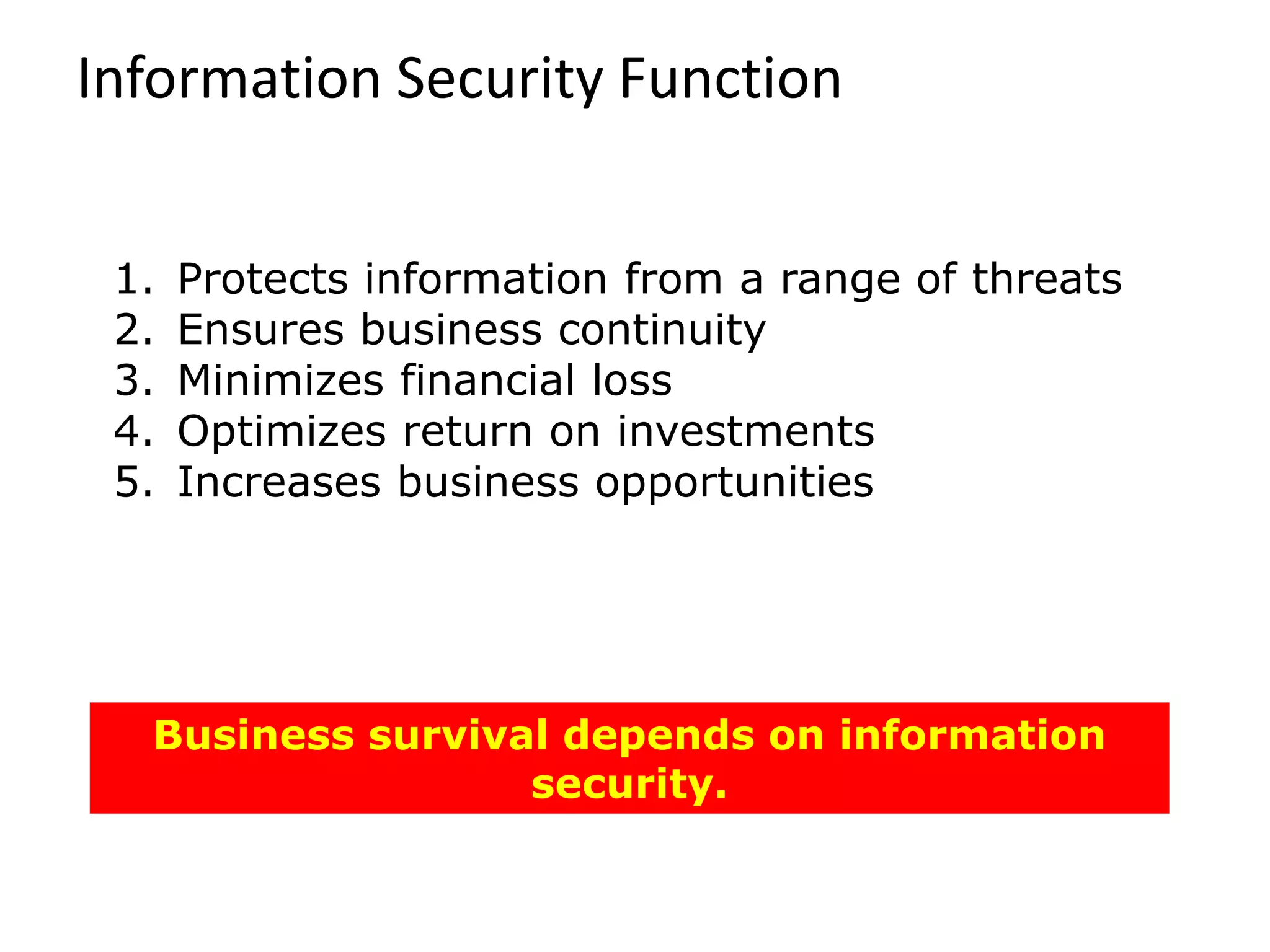 Information Security | PPT