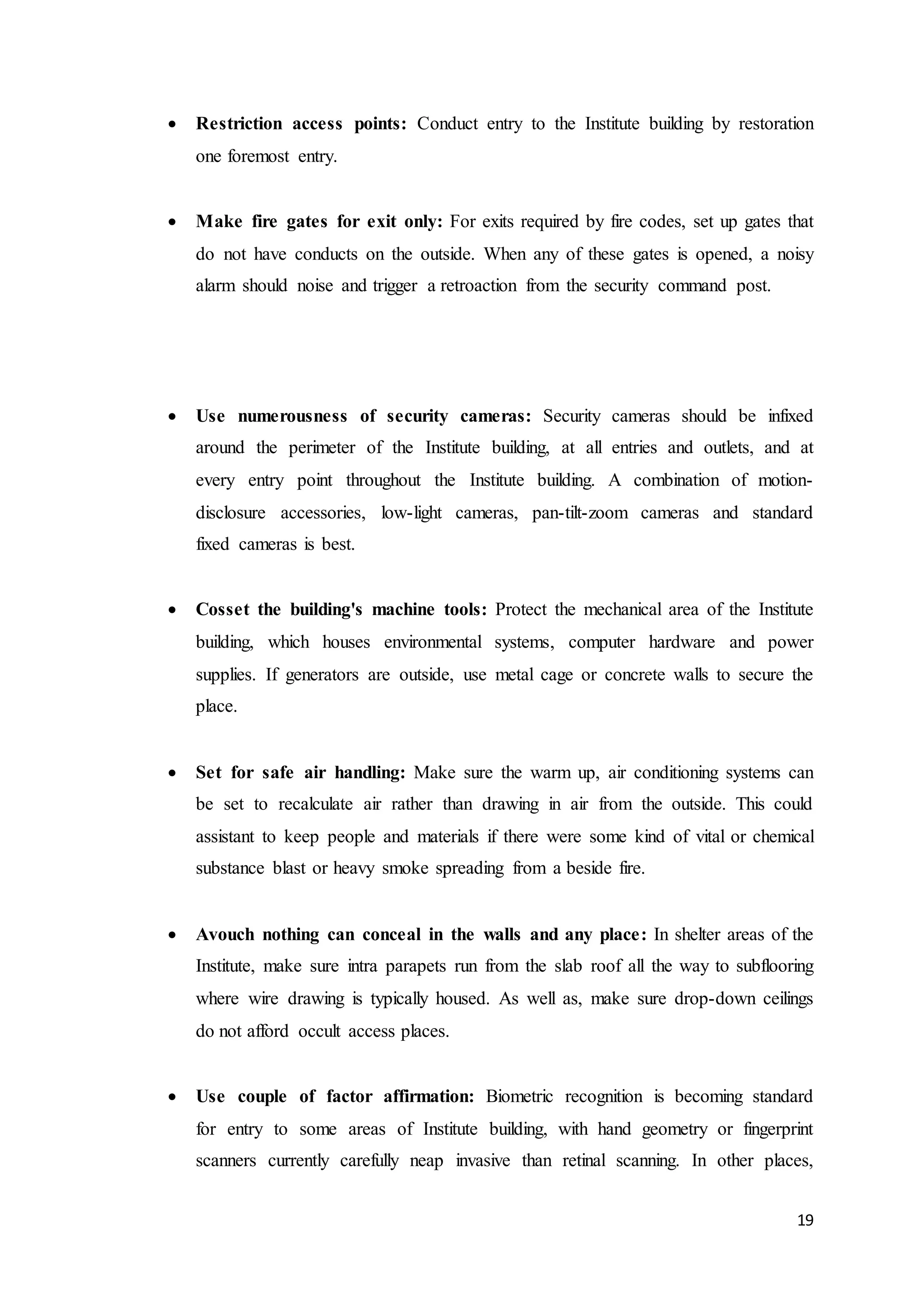 Computer Security for institution | DOCX