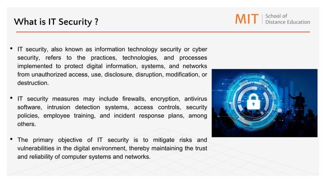 Information Technology Security Management | PPTX