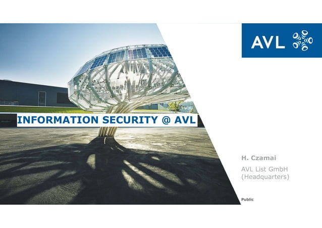 Information Security @ AVL | PDF | Information and Network Security ...