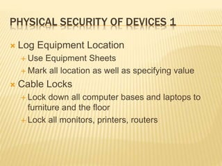 ECDL IT Security PowerPoint Presentation | PPTX
