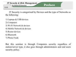 IT Security and Risk Management | PPT