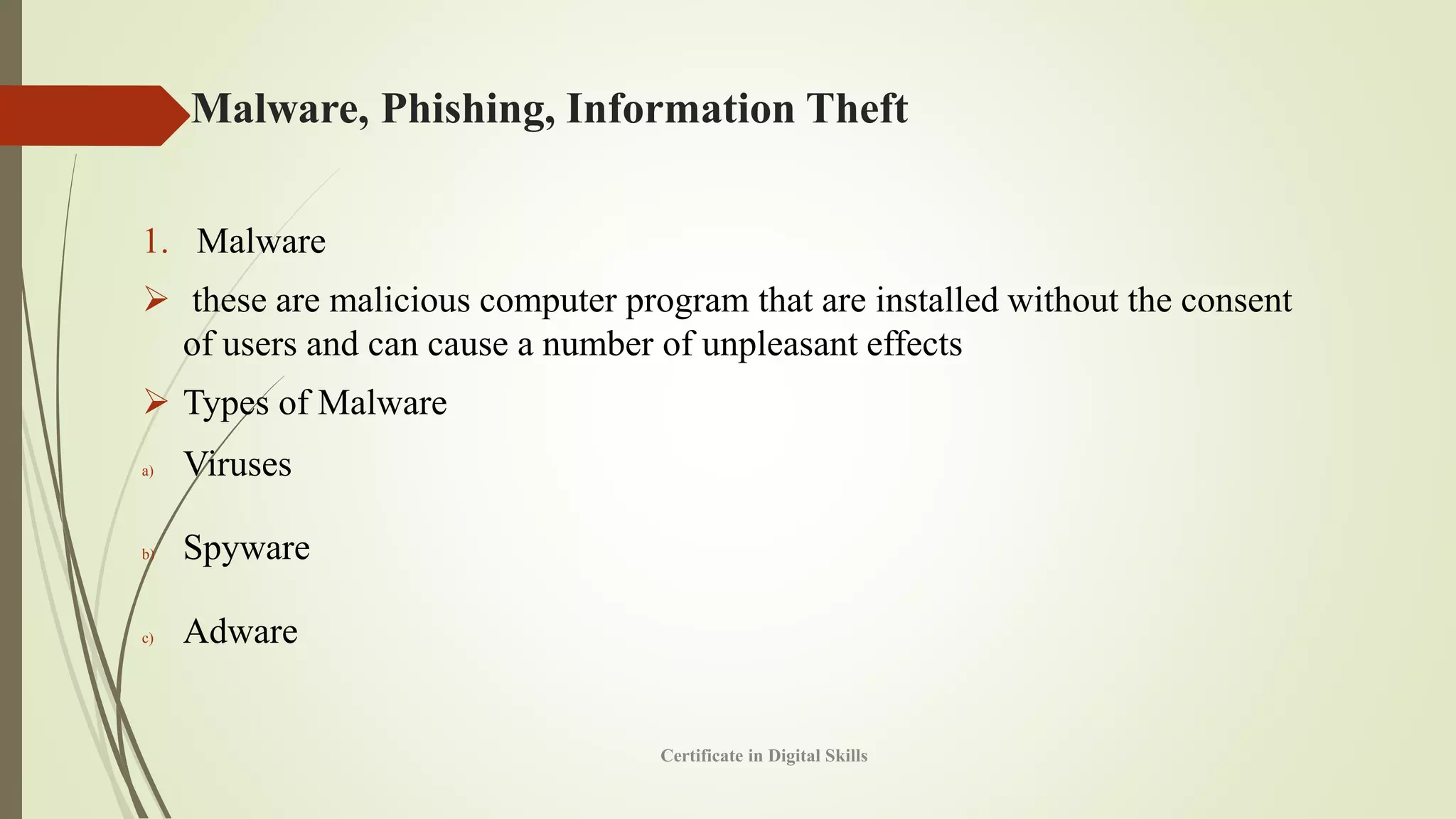 It security,malware,phishing,information theft | PPT